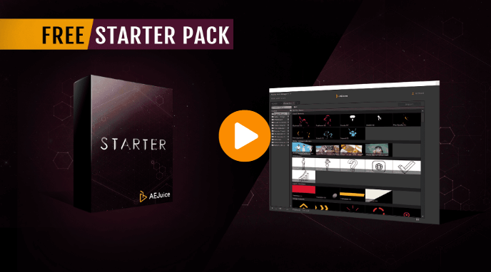Free AEJuice Video Sound Overlays & Tools Starter Pack Plugin